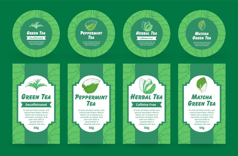 Herbal Tea Package Vector Images (over 3,900)