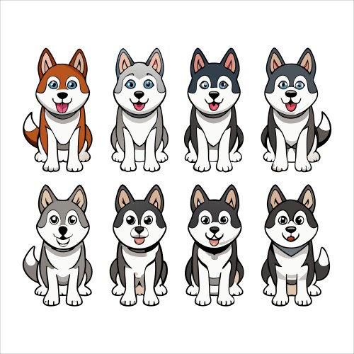 Husky Vector Images (over 11,000)