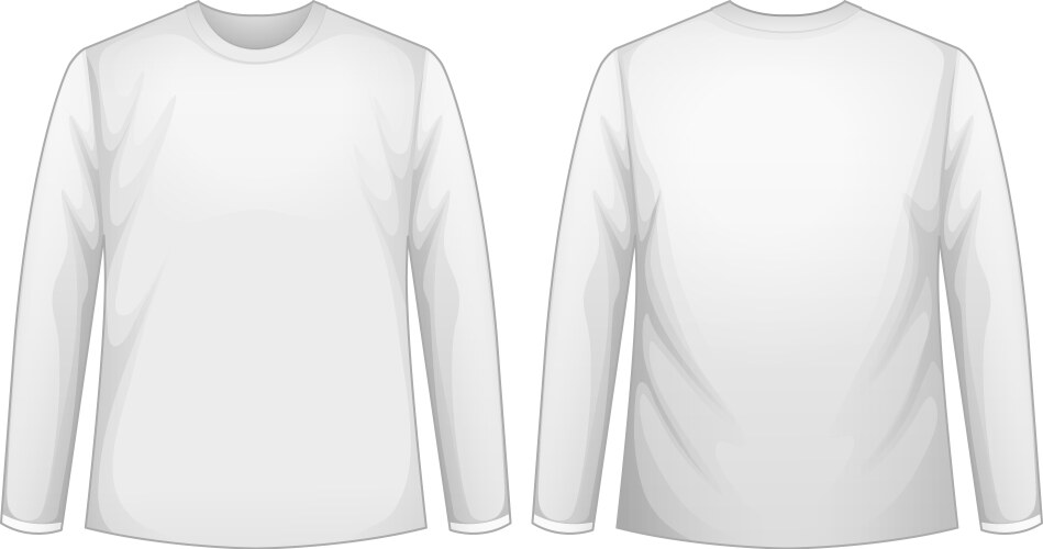 White T-Shirt Template Vector Images (over 27,000)