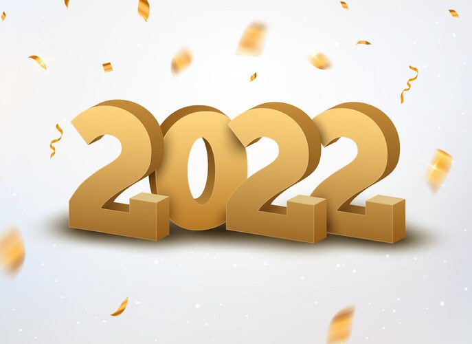 New Year 2023 Celebration Card – Royalty-Free Vector | VectorStock