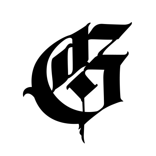 Letter G in Gothic Style Alphabet Vector Images (45)