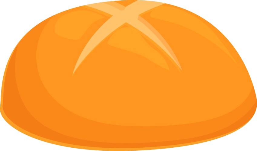 Fresh bread can icon cartoon Royalty Free Vector Image