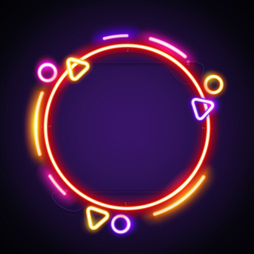 Neon Frame Border Vector Images (over 25,000)