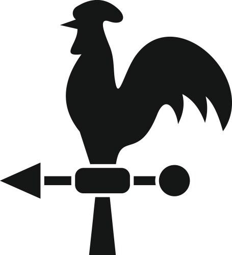 Rooster Weathervane Silhouette Vector Images (over 430)