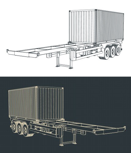 Flatbed Trailer Vector Images (over 260)