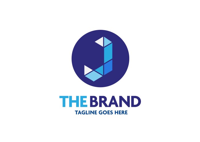 Letter j and g jjg Royalty Free Vector Image - VectorStock