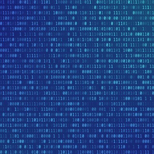 Binary code background Royalty Free Vector Image