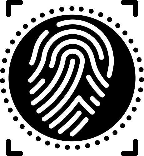 Biometric Royalty Free Vector Image - VectorStock