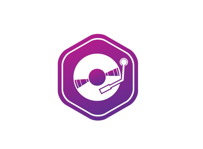 Music lab logo Royalty Free Vector Image - VectorStock