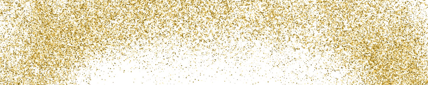 Gold glitter texture horizontal long banner Vector Image