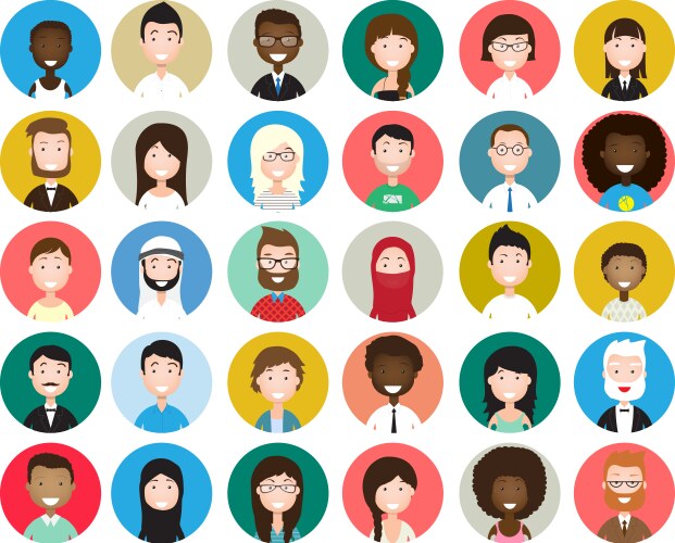 Diverse People Vector Images (over 78,000)