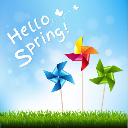 Windmill Toy Vector Images (over 2,700)