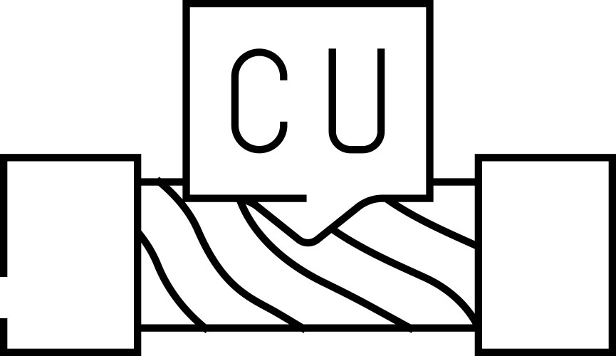 Underground mining copper production line icon Vector Image