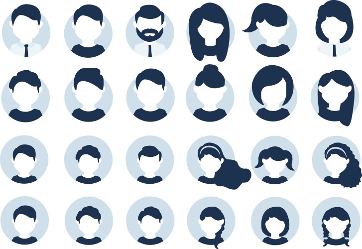 People Avatars Vector Images (over 240,000)