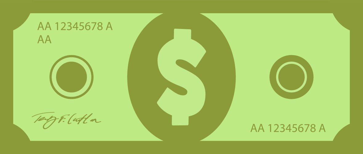 Fake Dollar Bill Vector Images (over 580)