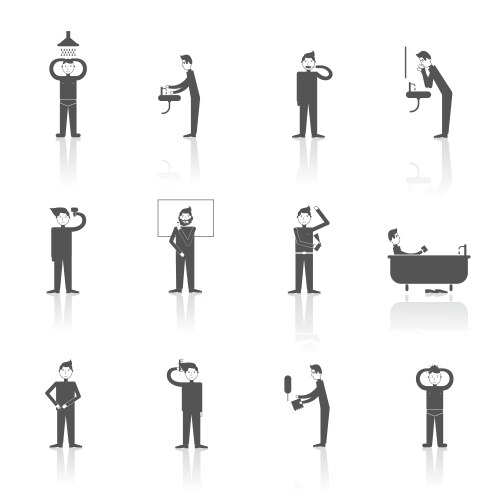 Stick figure hair Vector Images & Graphics for Commercial Use | VectorStock