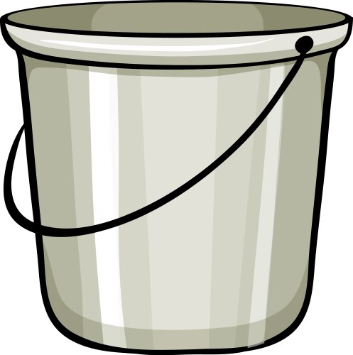 Bucket Royalty Free Vector Image - VectorStock