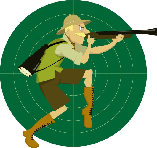Hunter Cartoon Vector Images (over 27,000)
