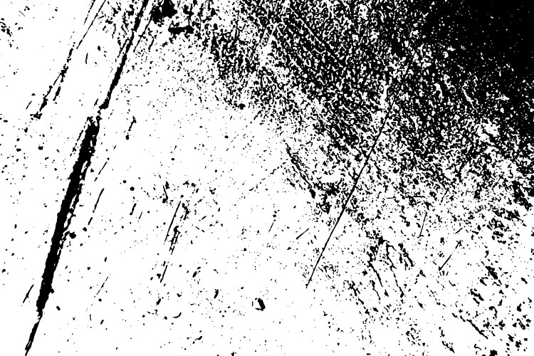 Distressed radiation symbol on scratched wall Vector Image