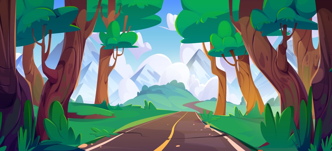Tree Road Vector Images (over 38,000)