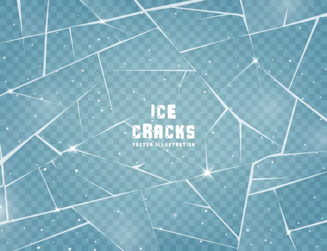 Ice surface background Royalty Free Vector Image