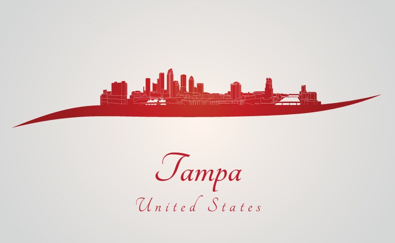 Tampa Skyline Vector Images (86)