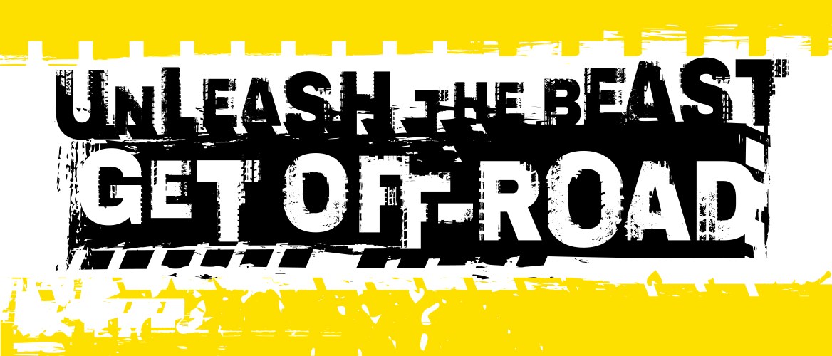 Off Road Font Vector Images (over 420)