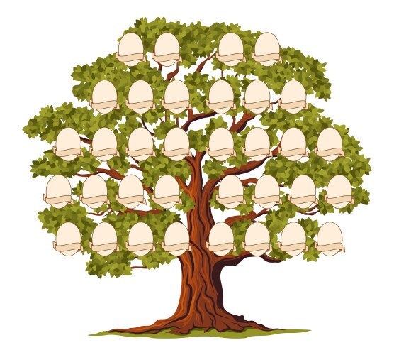 Cartoon Family Tree
