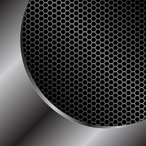 Metallic mesh Royalty Free Vector Image - VectorStock