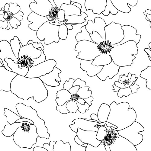 Flower Outline Vector Images (over 250,000)