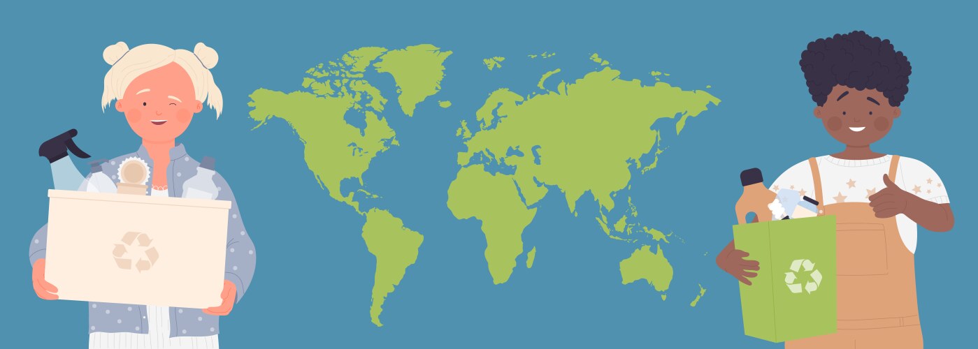 World Environment Day Kids Vector Images (over 1,300)