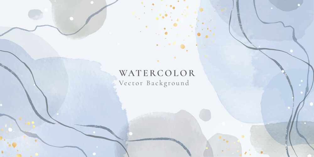 Collection abstract dusty blue liquid Royalty Free Vector