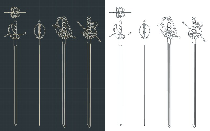 Sword Outline Vector Images (over 21,000)