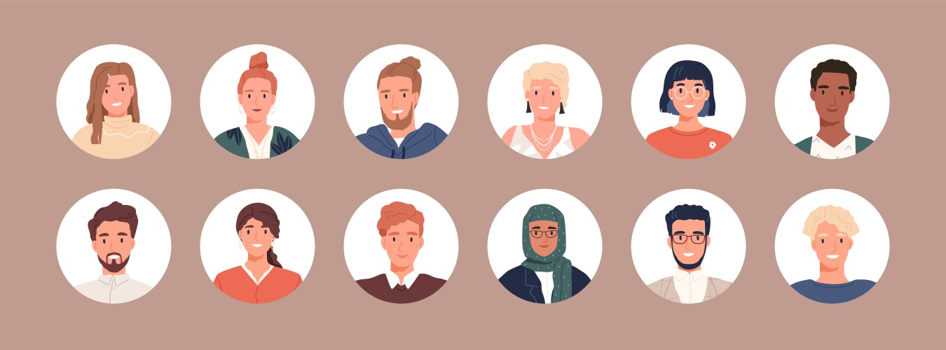 People Circle Vector Images (over 110,000)