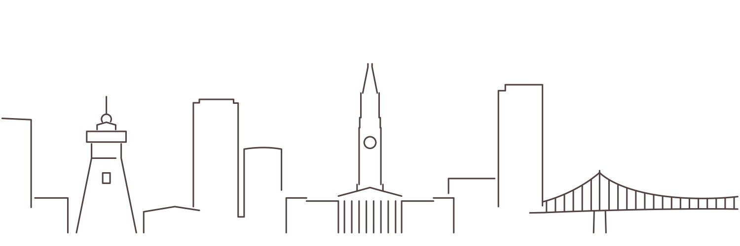 Brisbane a big skyline queensland australia Vector Image