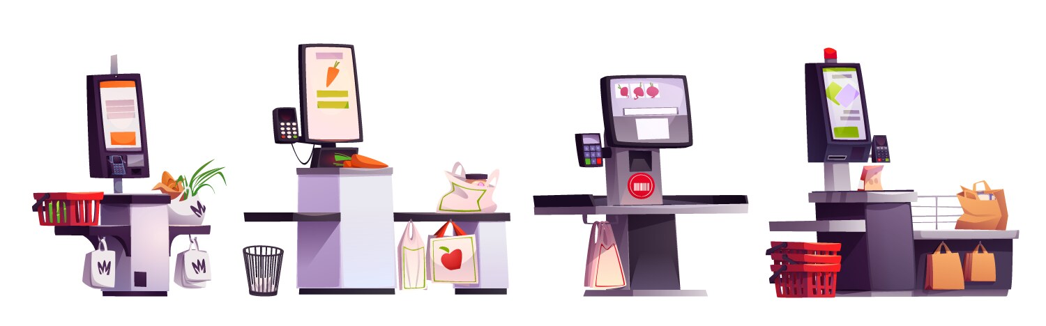 Pos Display Counter Vector Images (over 470)