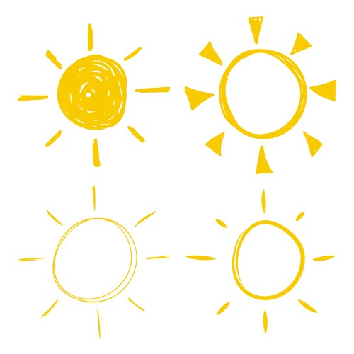 Sun Royalty Free Vector Image - VectorStock