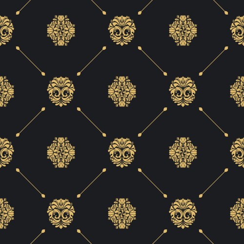 Royal background baroque Royalty Free Vector Image