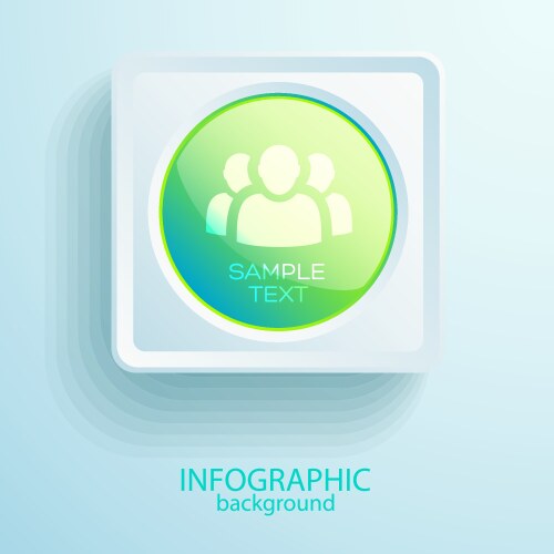 Round shape banners abstract color graphic design Vector Image