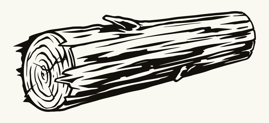 Log Black and White Vector Images (over 20,000)