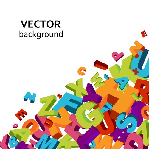 Colorful Alphabet Vector Images (over 240,000)