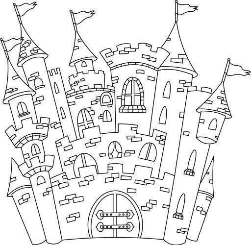 Castle Outline Vector Images (over 18,000)