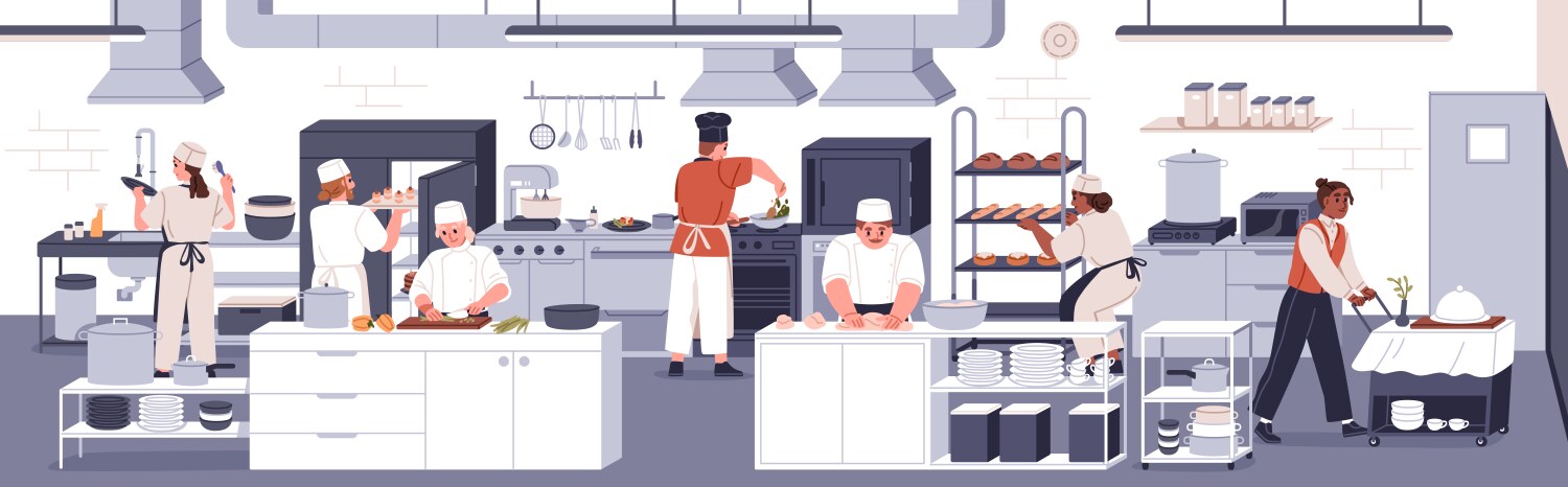 Restaurant Cartoon Vector Images (over 170,000)