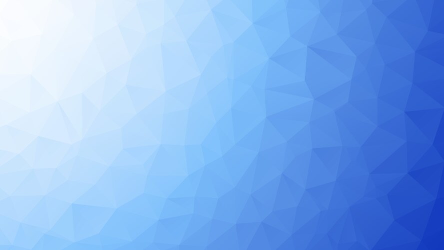 Triangle blue gradient background Royalty Free Vector Image