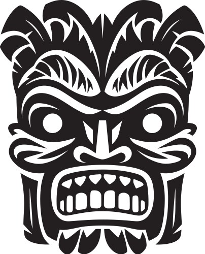 Cultural icon of tradition tiki design timeless Vector Image