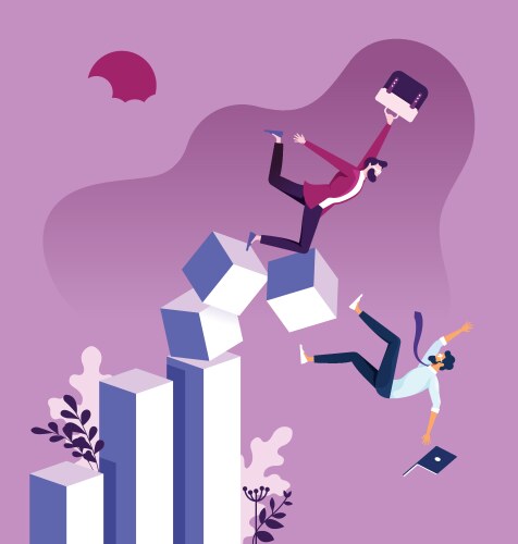 Falling Graph Vector Images (over 10,000)