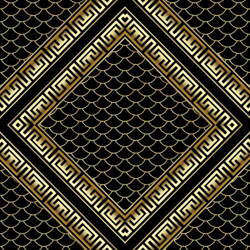 Seamless pattern of snake skin Royalty Free Vector Image