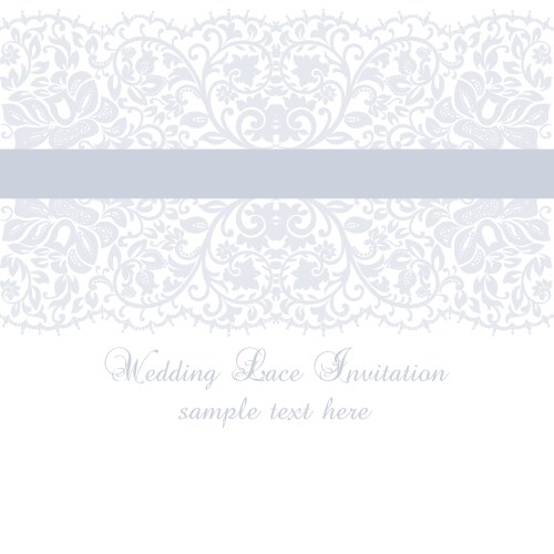 Card with lace background Royalty Free Vector Image