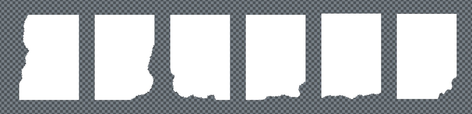 Paper Square Torn Vector Images (over 2,500)