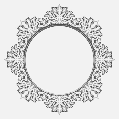 Beautiful round design Royalty Free Vector Image